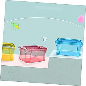 Cabilock 1pc Box plastic container plastic storage case storage box portable