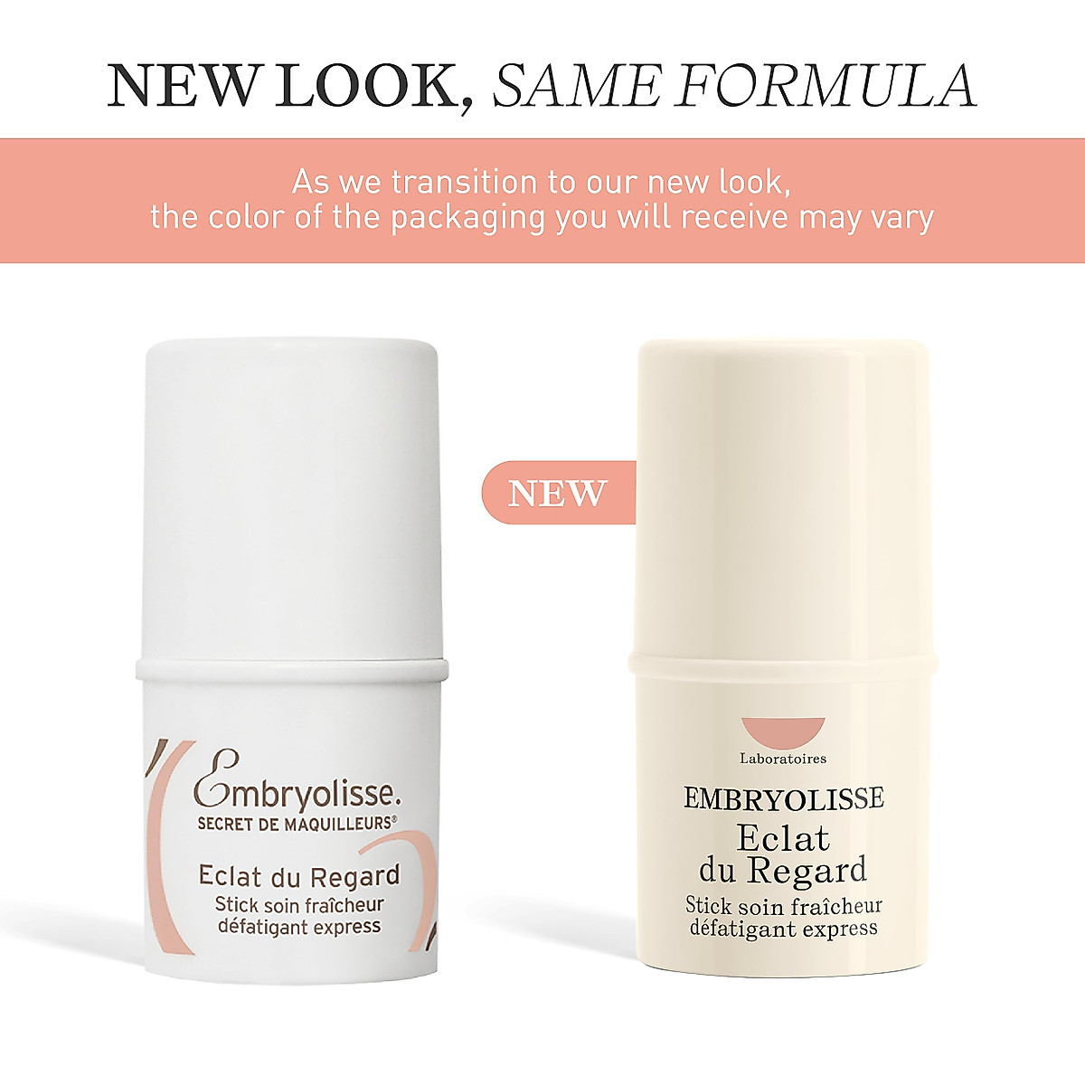 Embryolisse Radiant Eye Stick. Under Eye Makeup Primer to Refresh and Reduce Dark Circles and Puffiness. Fragrance-Free, 0.15 Oz