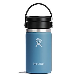 Hydro Flask 12 oz Wide Mouth Bottle with Flex Sip Lid Rain