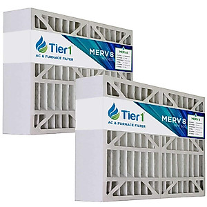 Tier1 20x26x5 Merv 8 Replacement for Lennox X0587 Air Filter 2 Pack