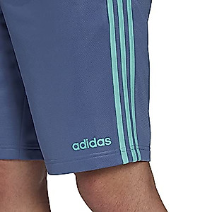adidas,Mens,Essentials 3-Stripes Tricot Shorts,Crew Blue,XX-Large