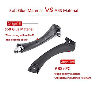 Jaronx for BMW 3 Series E90/E91 Door Handle Replacement Kit,Outer Cover+Door Pull Handle Passenger Door Handle for BMW 316 318 320 323 325 328 330 335 (2004-2011)(Right Side,Pull Handle+Outer Cover)