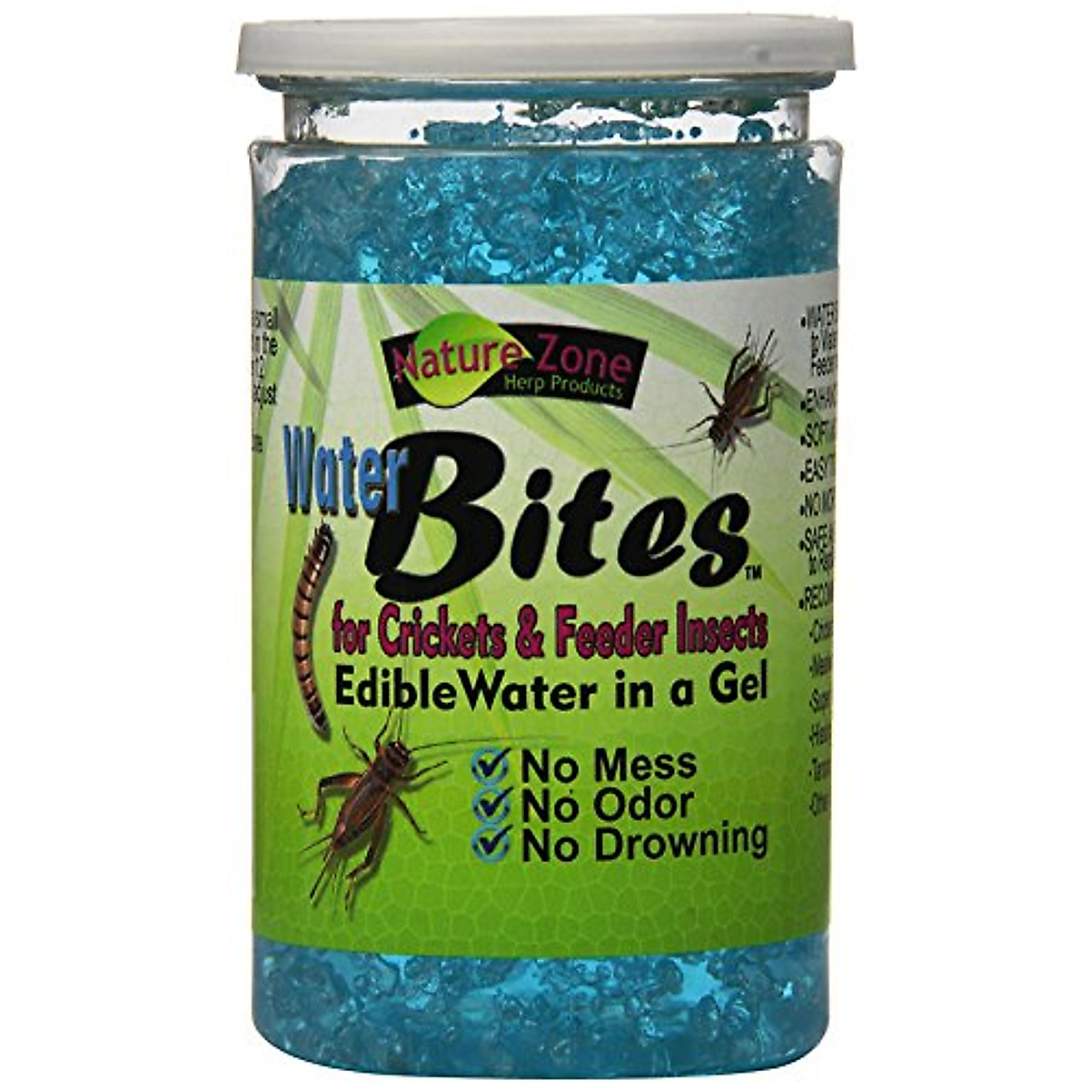 Nature Zone SNZ54211 Water Bites Food with Calcium for Crickets, 11.6-Ounce