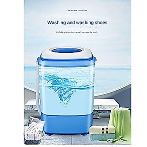 ZLXDP Small Household Laundry Wash Shoes Machine Three Washing Machine This Product Has Shoe Washing with Laundry Easily Convert Function