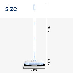 Household Hand Push Sweeper Sweeping Machine Mop Broom Dustpan Floor Cleaning Tools