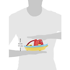 Green Toys Tug Boat Red - CB3