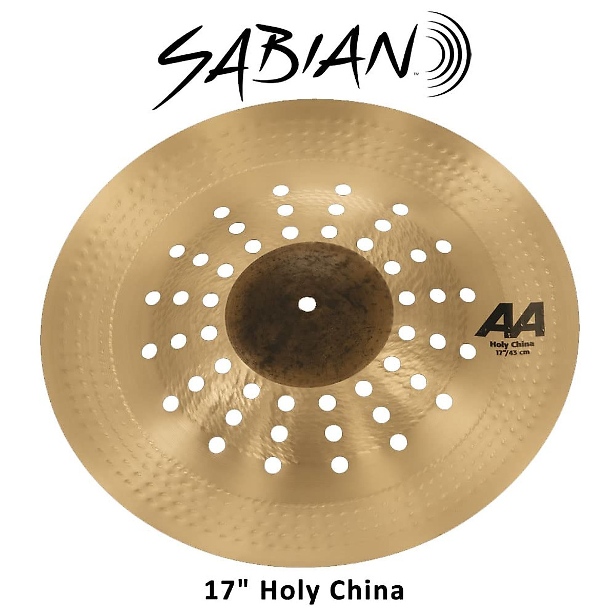 SABIAN 17" AA Holy China, Brilliant Finish