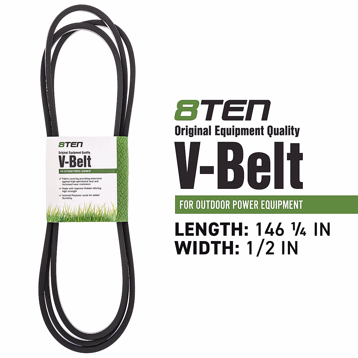 8TEN Deck Belt for John Deere 42 48 inch Deck X300 X304 X310 Z245 M154621