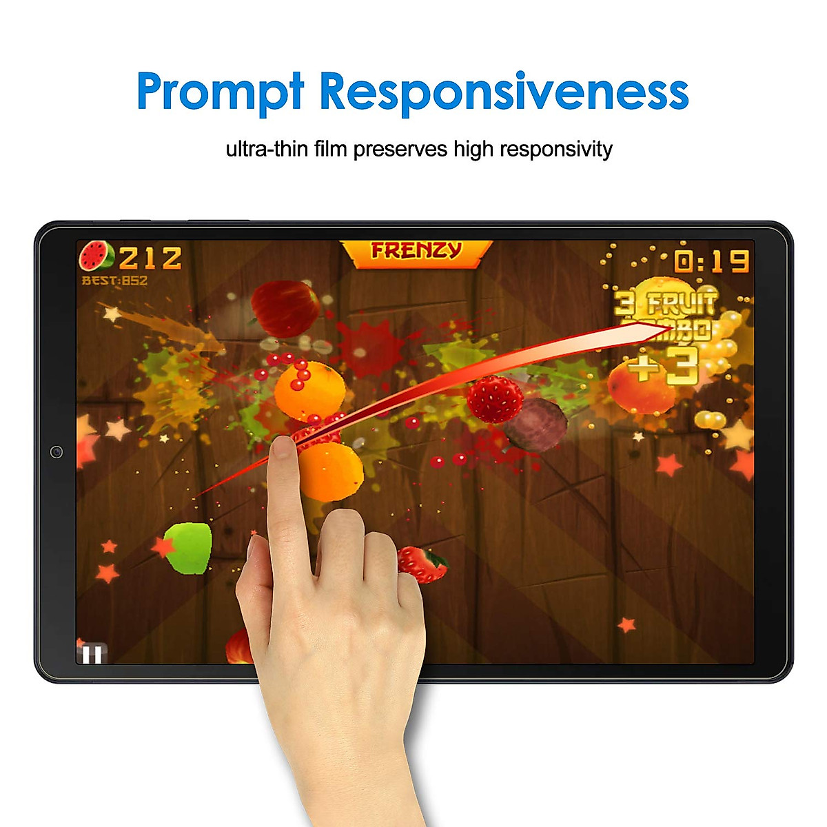 JETech Screen Protector for Samsung Galaxy Tab A 10.1 2019 (SM-T510/T515/T517), Tempered Glass Film