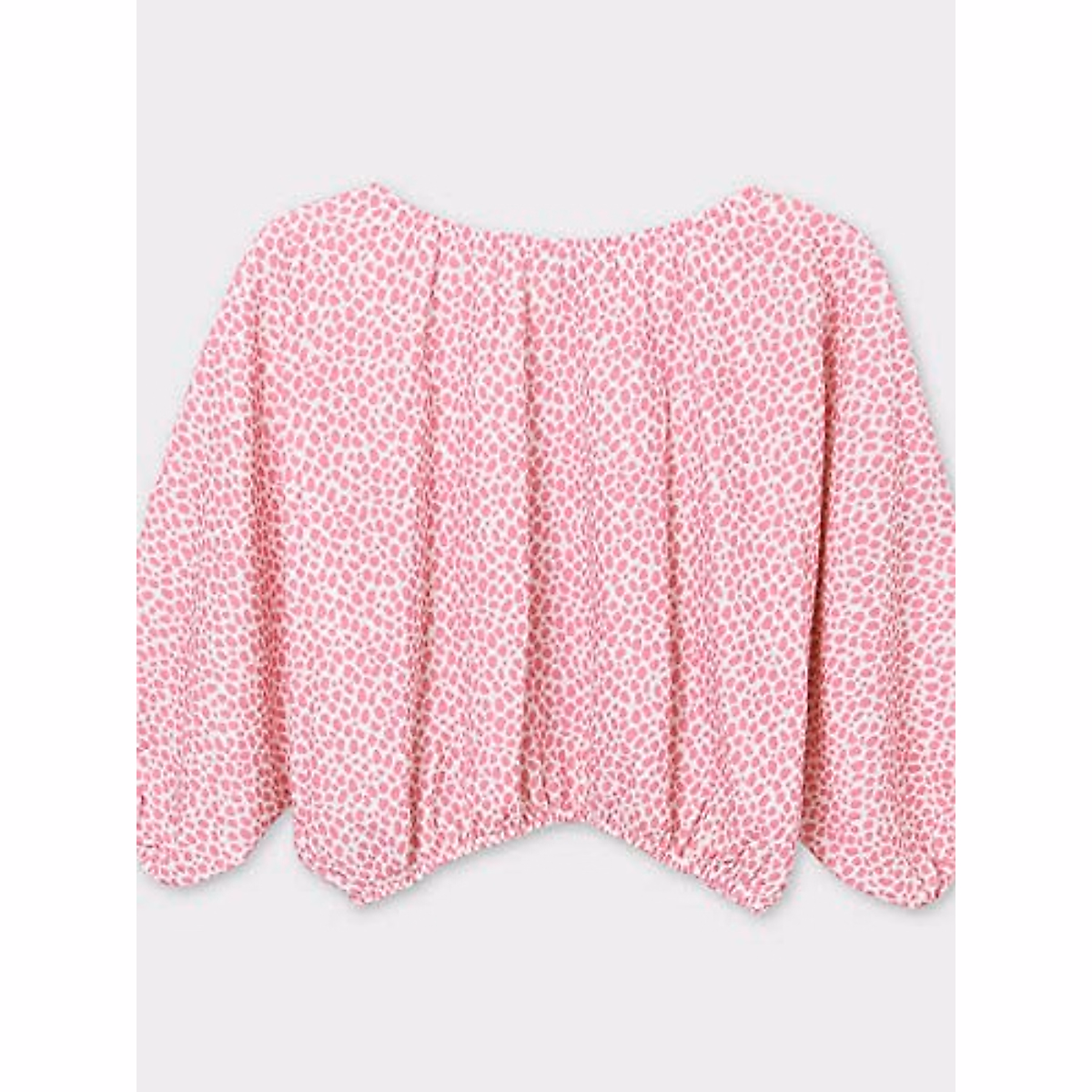 Mayoral 21-06186-003 - Polka Dotted Blouse for Girls 18 Years Camellia