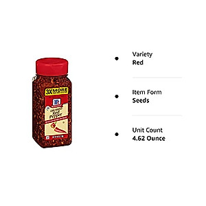 McCormick Crushed Red Pepper, 4.62 oz