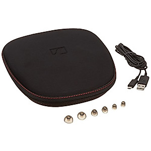 Sennheiser HD1 In-Ear Wireless Headphones, Bluetooth 4.1 with Qualcomm Apt-X and AAC, NFC one touch pairing, 10 hour battery life, 1.5 hour fast USB charging, multi-connection to 2 devices