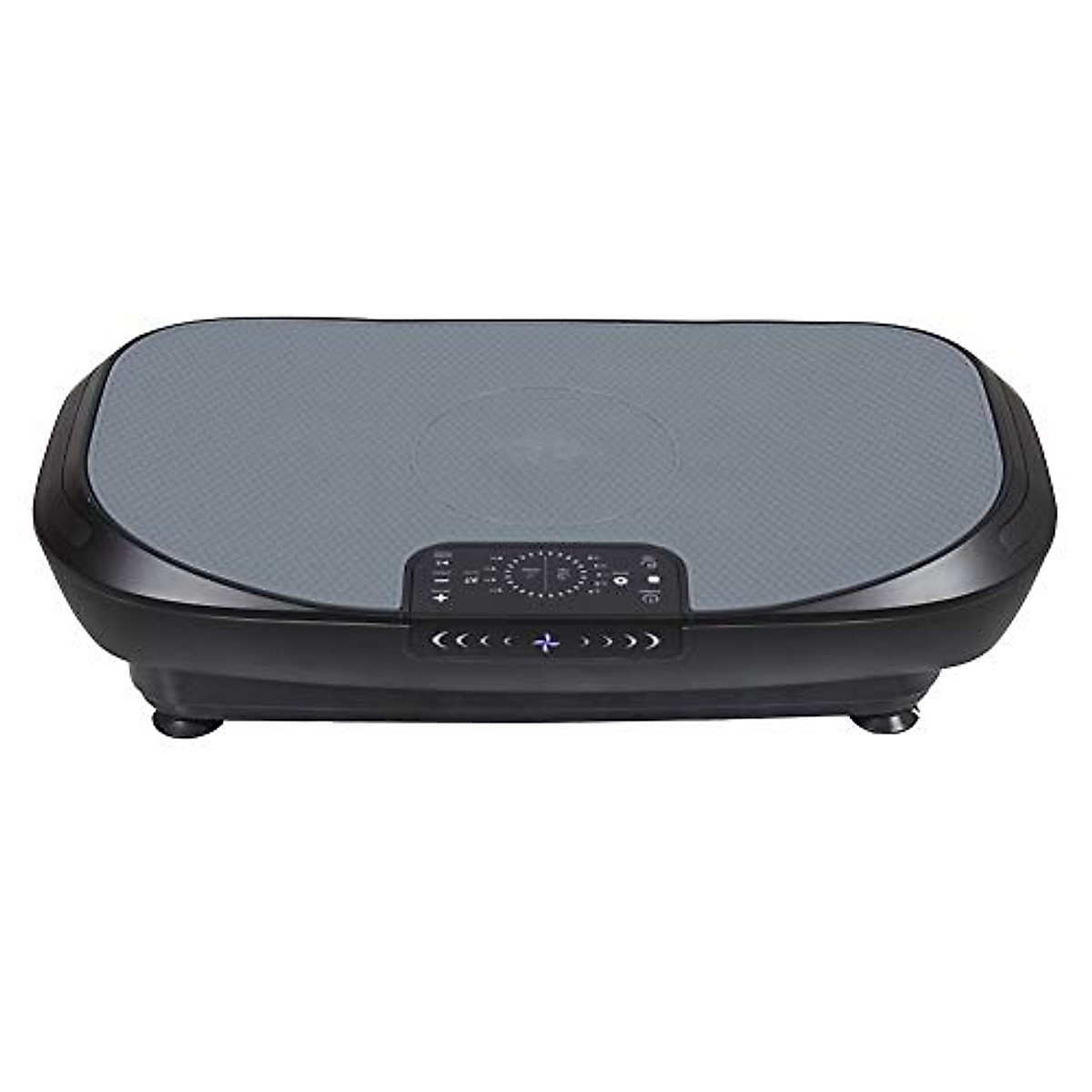 Confidence Fitness 4D Vibration Trainer Exercise Machine with Upper Body Straps and Remote