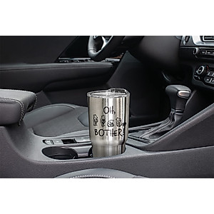 Elanze Designs Oh Bother Winnie-the-Pooh 30 Ounce Stainless Steel Travel Tumbler