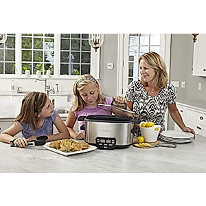 Cuisinart MSC-600 3-In-1 Cook Central 6-Quart Multi-Cooker: Slow Cooker, Brown/Saute, Steamer