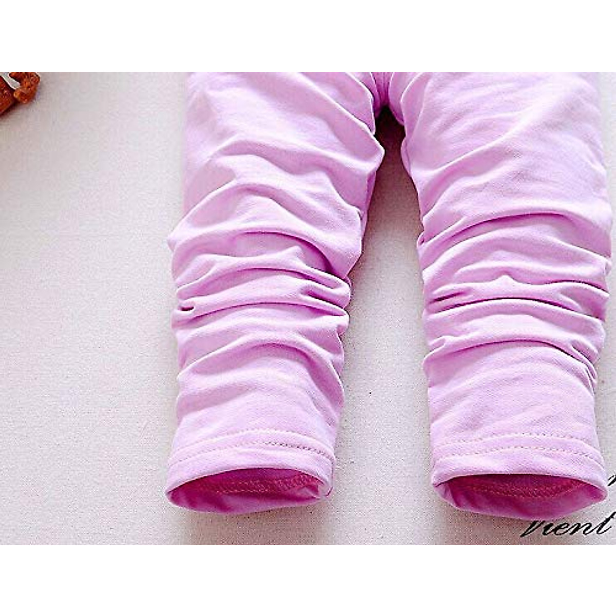 Spring Autumn Infant Little Baby Girls Clothing Set 2 Pieces Set Long Sleeve T Shirt and Skirt Pants for Children Kids Gilrs Toddler Baby (6-12m, Purple)