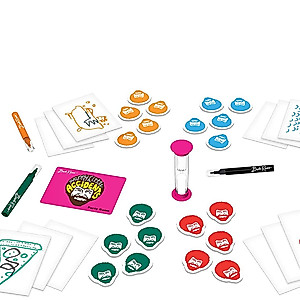 Big G Creative: Bob Ross Happy Little Accidents Game, Social Party Game for Friends and Family, 15 Minute Play Time, for 3 to 6 Players, Ages 10 and up