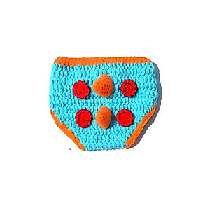 Lppgrace Newborn Baby Boy Photography Props Crocheted Dinosaur Outfit Handmade Photo Prop