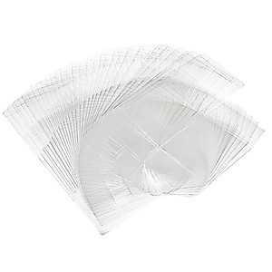 Yesland 100 Pcs Clear Favor Boxes - 2 x 2 x 2 Inch Small Transparent Gift Boxes Individual Macaron Box - Chocolate Bomb Packaging for Wedding, Party, Baby Shower Favors, Bridal Shower