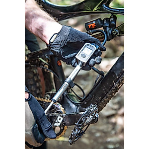 Blackburn Honest Digital Shock Pump (Silver, One Size)