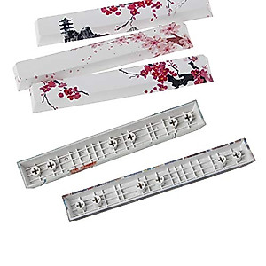 Spacebar Keycap, 5-Side Dye-subbed PBT Spacebar Keycap 6.25U Cherry Profile Keycap for DIY Mechanical Gaming Keyboard