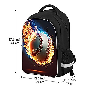 RTBBCKS Baseball Backpack for School Cool Great for Teenage Boys