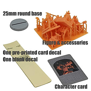 Outland Tactics War Games Miniatures Dwarf Blacksmith Shop & Figure Set 28mm