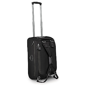 Osprey Daylite Carry-On 40L Wheeled Travel Duffel Bag, Black