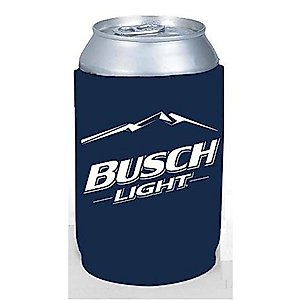 Busch Light 12oz Beer Can Cooler Holder Kaddy Coolie Huggie