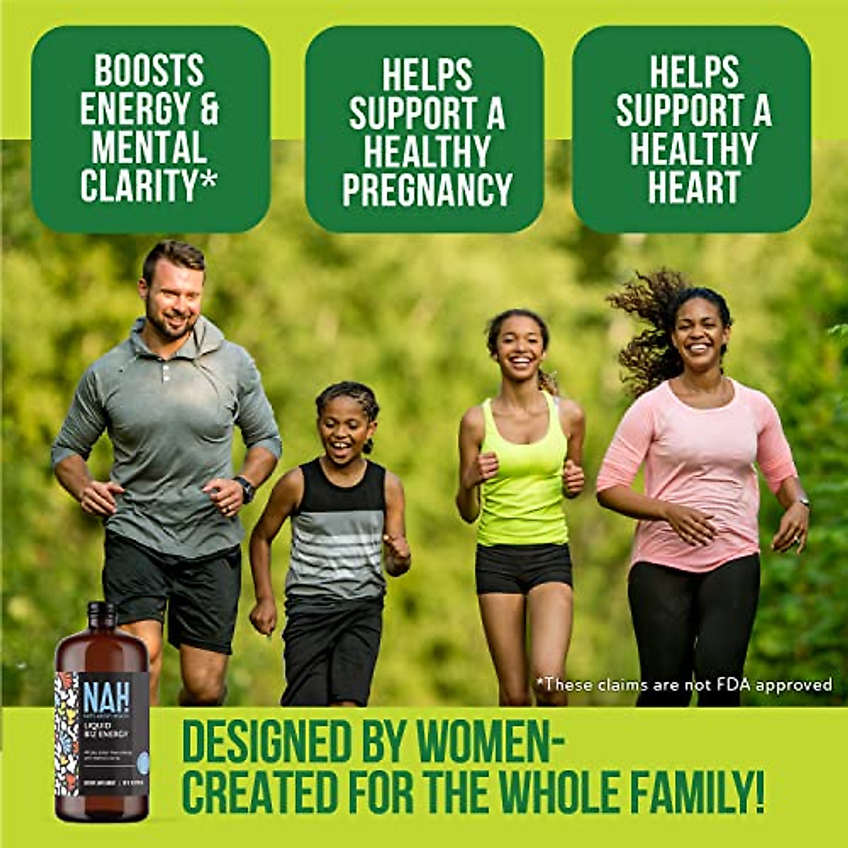 NUTZ ABOUT HEALTH B12 Liquid Vitamin 9000 mcg - Made in USA, High Potency All Natural Vitamins, Gluten Free, All Day Energy & Mental Clarity, 16 fl oz (32 Daily Servings)