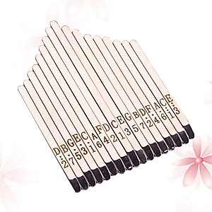 1 Set Thumb Piano Keys Thumb Piano 17 Keys Parts Accessories Kalimba Note Keys Thumb Piano Replacement Keys 17 Key Replacement Kit Kalimba Parts The Piano Music Making Tools