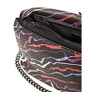 Desigual womens Across Body Bag, Black, U US