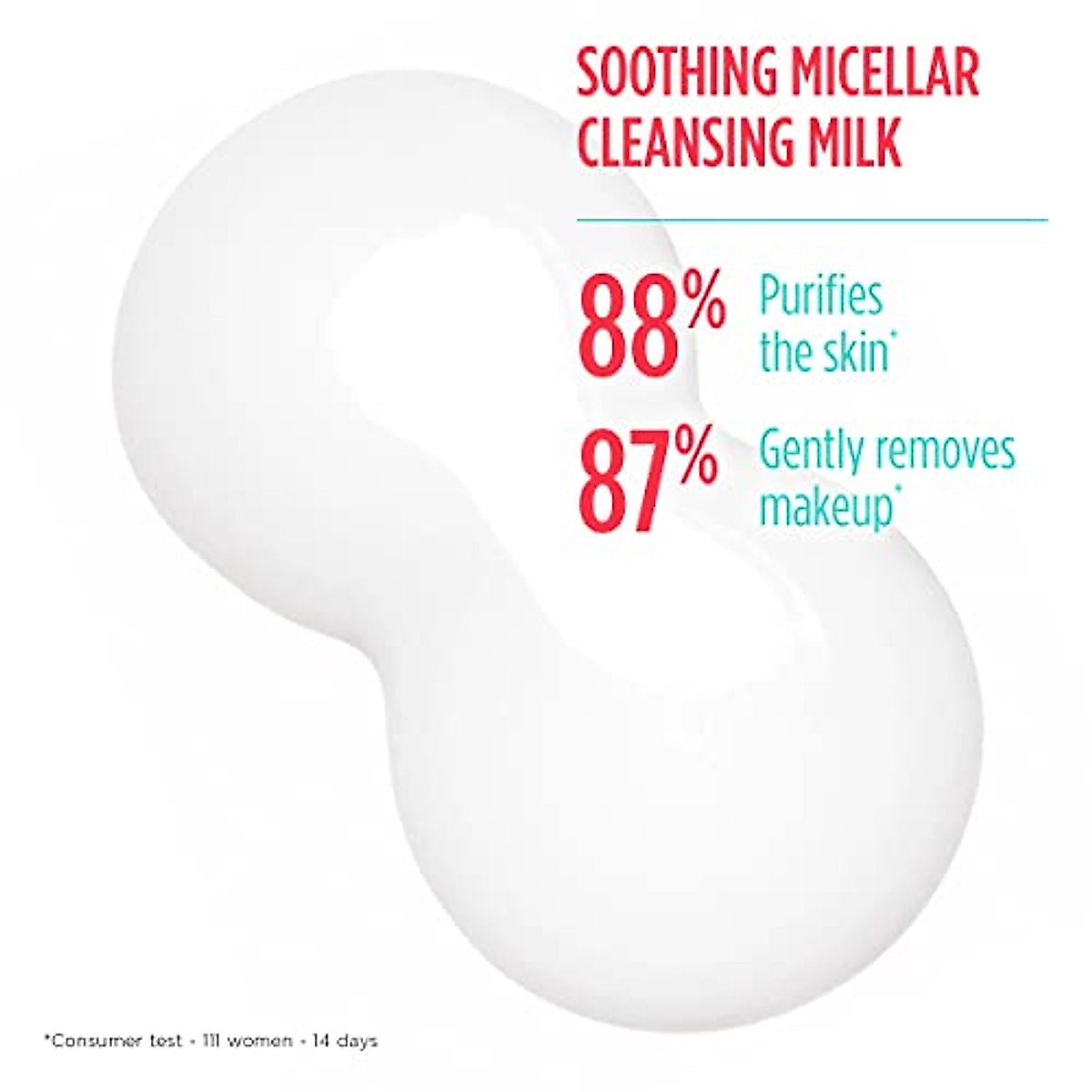 My Clarins RE-MOVE Micellar Cleansing Milk | Gently Removes Make-Up, Impurities and Pollutants From Face, Eyes and Lips | Refreshes, Hydrates, Soothes and Comforts | Vegan, Paraben-Free | 6.8 Fl Oz