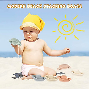 Bath Toys for Kids from Recycled Plastic Mold Free Floating Stacking Boat Bath Toy