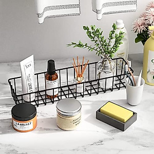 Shower Caddy Bathroom Shelf Rack, Wall Mount for Hanging Shampoo Conditioner - 4-Tier Storage Organizer with Hooks, Rustproof SUS304 Stainless Steel, No Drilling Adhesive Wall Mounted Shower Basket