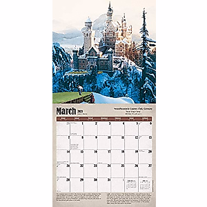 World's Toughest Golf Holes 2021 Calendar