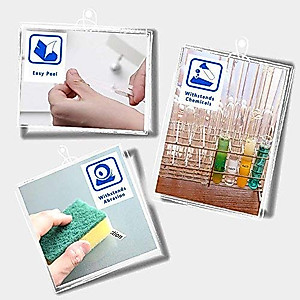 11 Pack, MarkDomain Compatible Label Tape Replacement for Brother P Touch TZe Label Tape 12mm 0.47 Inch (Black on White/Red/Blue/Yellow/Green/Orange) for P Touch PT-D210 H110 Label Maker, Laminated