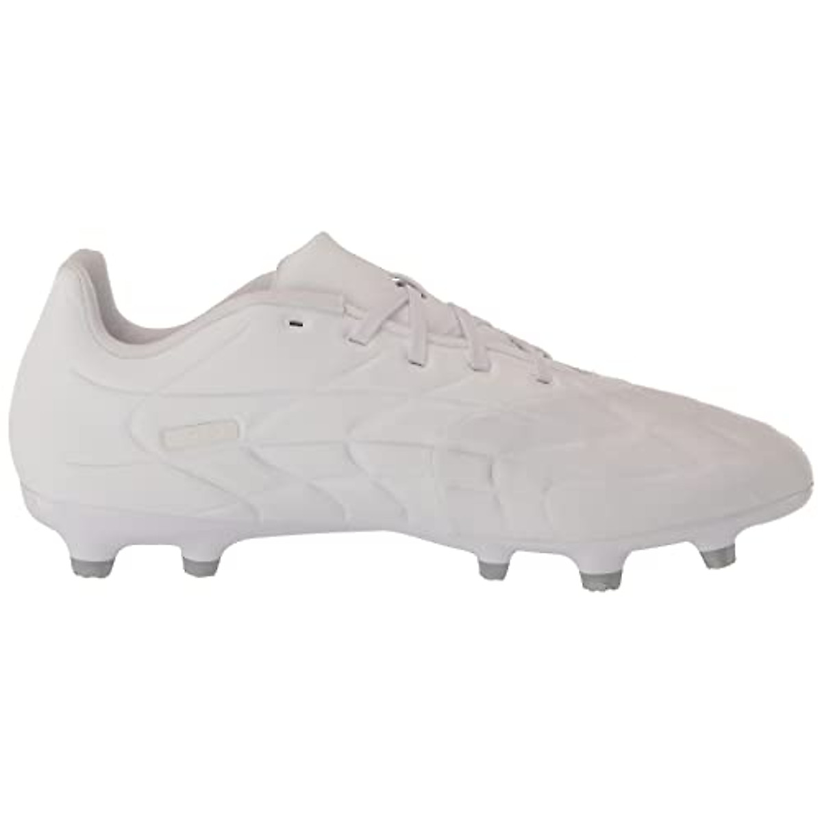 adidas Unisex Copa Pure.3 Firm Ground Soccer Shoe, White/White/White, 11 US Men