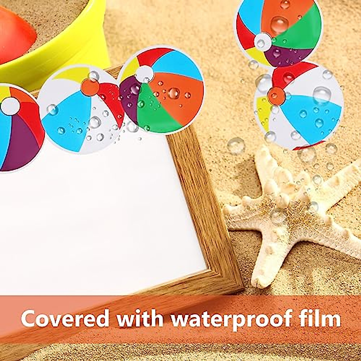 MAGICLULU Bulletin Board Bulletin Borders Stickers Beach Ball Border ...