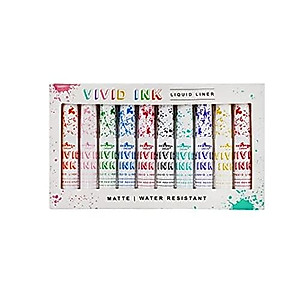 Italia Deluxe VIVID INK Liquid Liner SET OF 10
