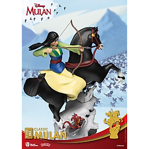Disney Classic: Mulan DS-055 D-Stage Statue, Multicolor, 6 inches