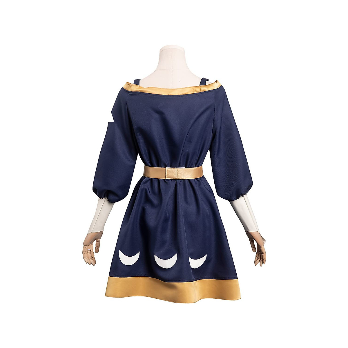 Finbald Womens Amity Blight Costume Dress The Owl House Cosplay Halloween Full Sets, X-Large