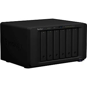 Synology DiskStation DS1621+ NAS Server for Business with Ryzen CPU, 16GB Memory, 12TB HDD, DSM Operating System, iSCSI Target Ready