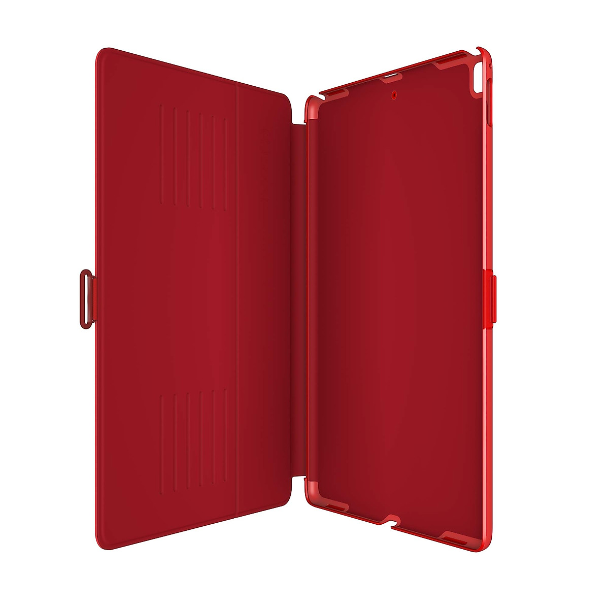 Speck Products Compatible Case for Apple iPad 9.7" (2017/2018, Also fits 9.7" iPad Pro/Air 2/Air), Balance FOLIO Case/Stand, Dark Poppy Red/Velvet Red