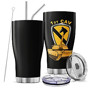 KINGGGGG Tumbler 30 Oz 1st Steel Coffee Cav Stainless with Lid and Straw Insulated