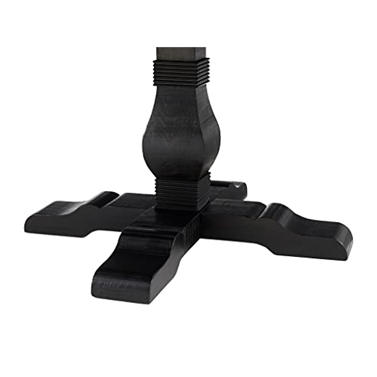 Martin Svensson Home Napa Solid Wood Black Round Dining Table