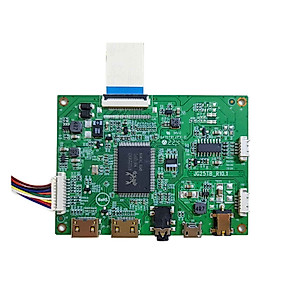 VSDISPLAY HD-MI Mini LCD Controller Board Work for 11.6 13.3 14 15.6 17.3 in 1920x1080 LP156WF4 SP L1 N116HSE N133HSE B140HAN01 B156HAN01 B156HTN03 N156HGE NV156FHM Edp 30 Pin Wled LCD Sreen