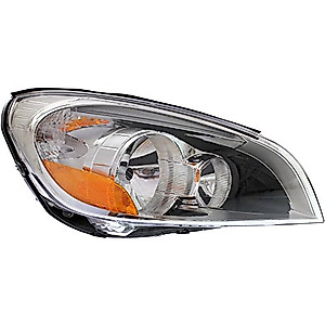 Evan Fischer Driver and Passenger Side Headlight for Volvo S60 T5 T6 T6 R-Design 2011-2013 Halogen With bulb(s) Replaces# 313830713 313830705
