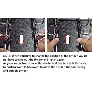 Mecete Pull Out Cabinet Base Organizer Pull-Out 2-Tier Base Cabinet Cookware Organizer (12 Inches) for Pots, Pans, and Lid Cookware, Chrome