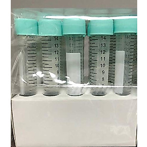 ADVANGENE Racked 15 ml Centrifuge Tube, Sterile, Polypyrene (25/Rack; 150 Tubes/Case)